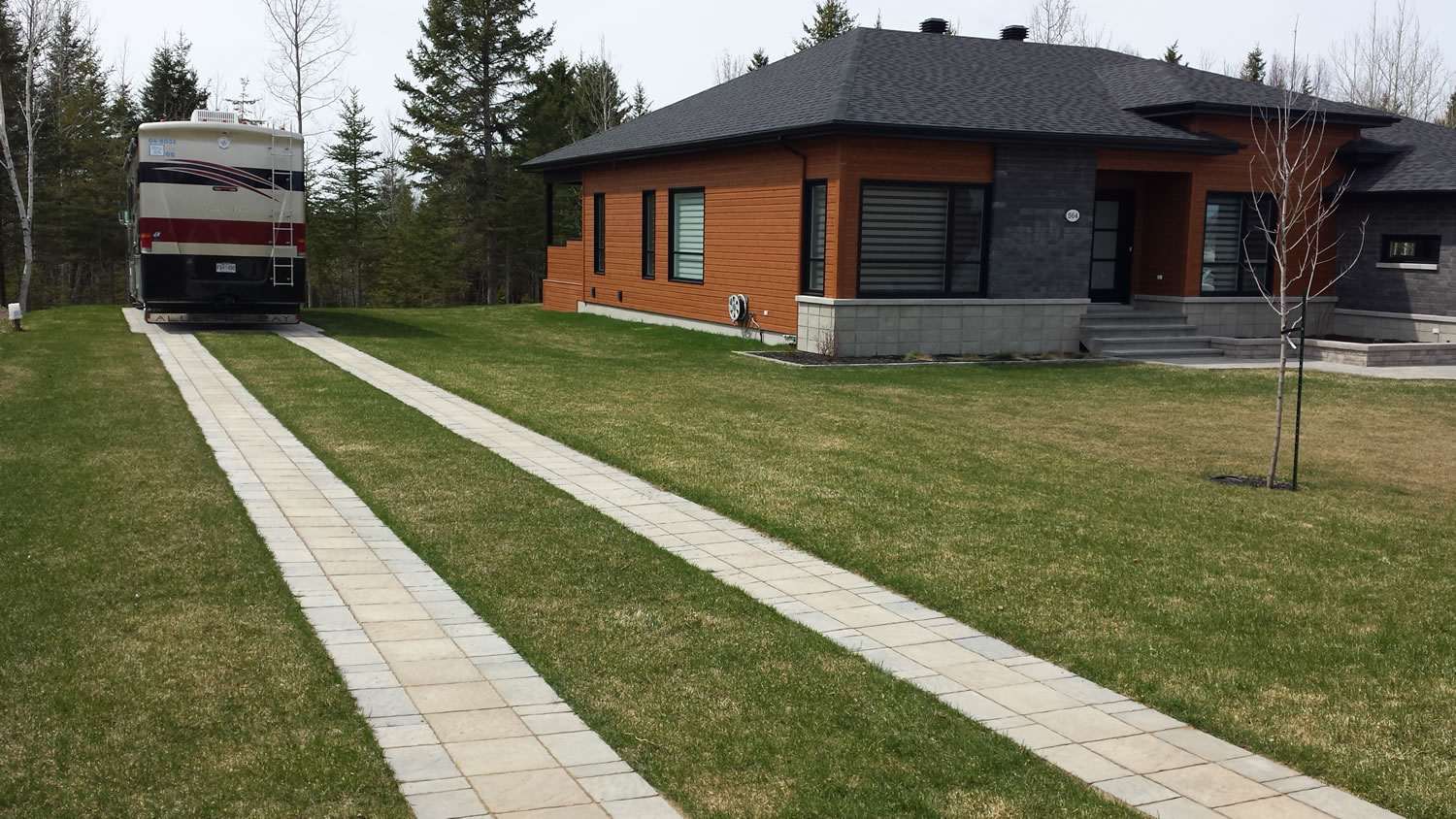 Entrées pavés, trottoirs et asphaltes - Paysagiste BSL